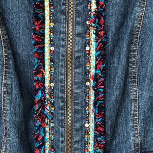 Ruby Rd. | Jackets & Coats | Ruby Rd Size 6w Jacket Embellished Zip Up ...